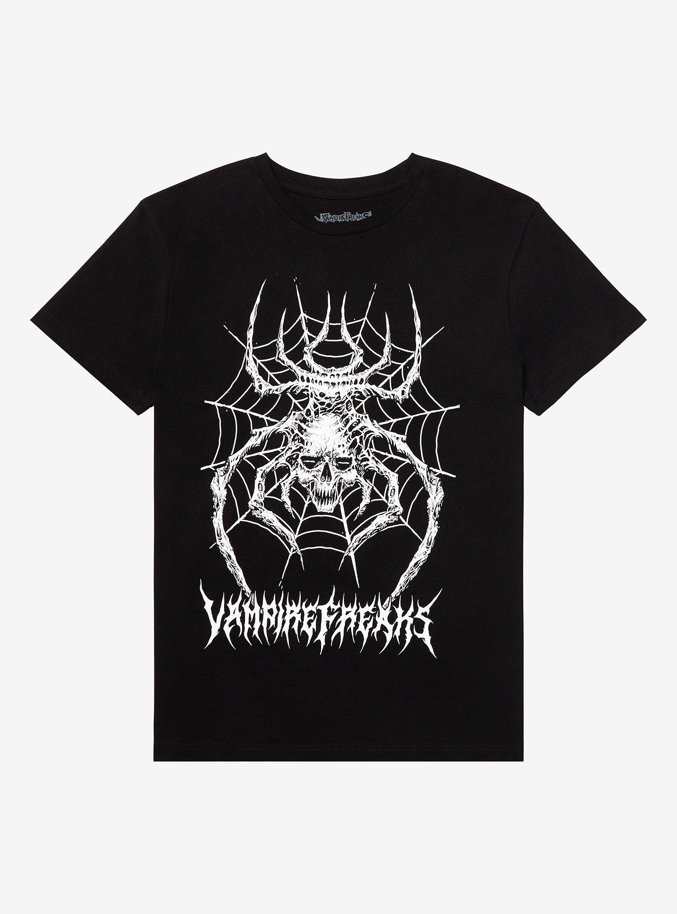 Vampire Freaks Skull Spider T-Shirt | Hot Topic