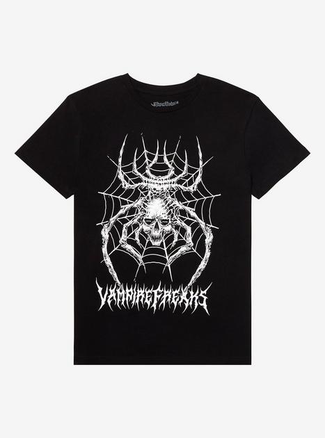 Vampire Freaks Skull Spider T-Shirt | Hot Topic