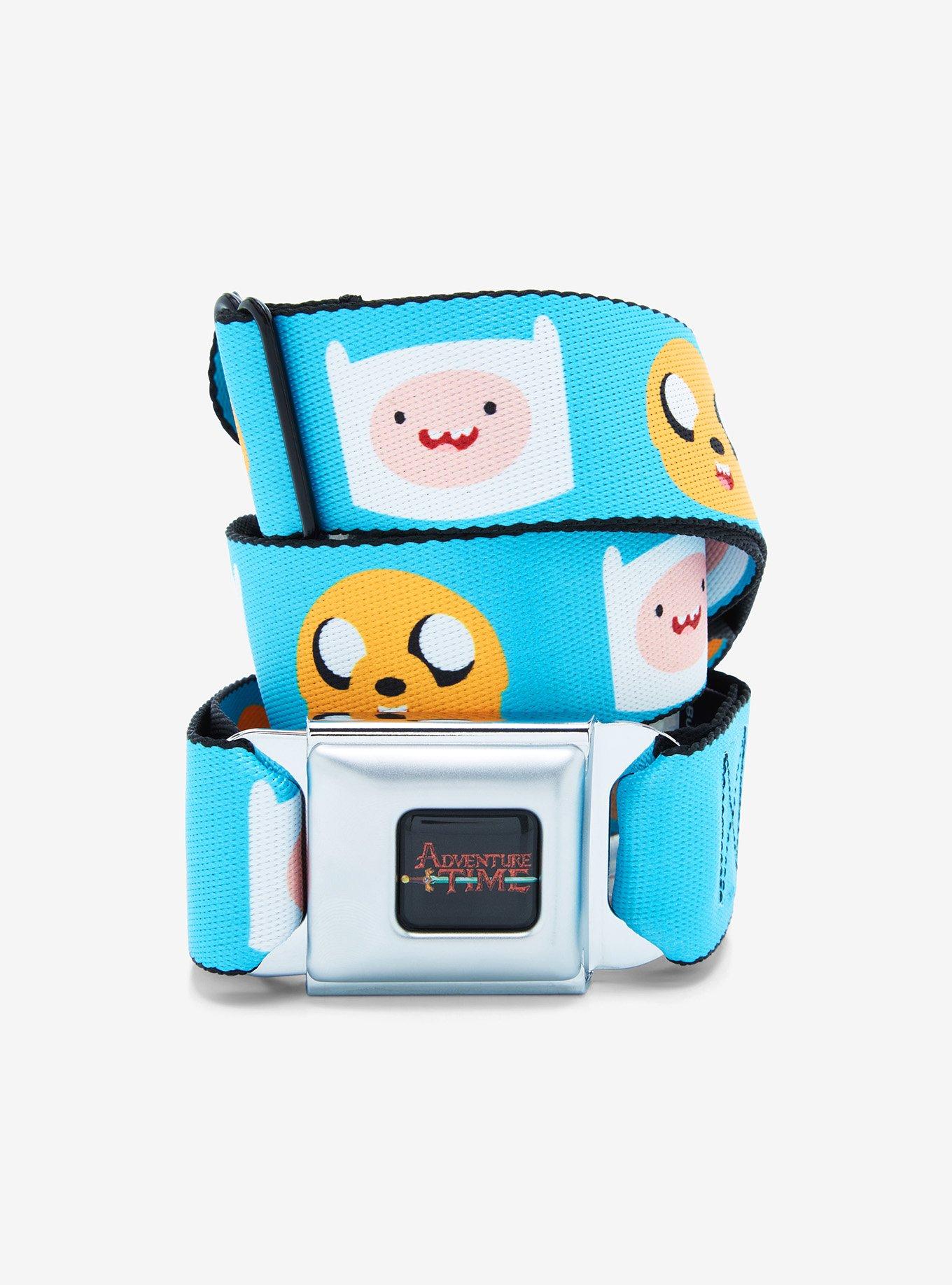 Adventure Time Jake & Finn Seatbelt Belt | Hot Topic