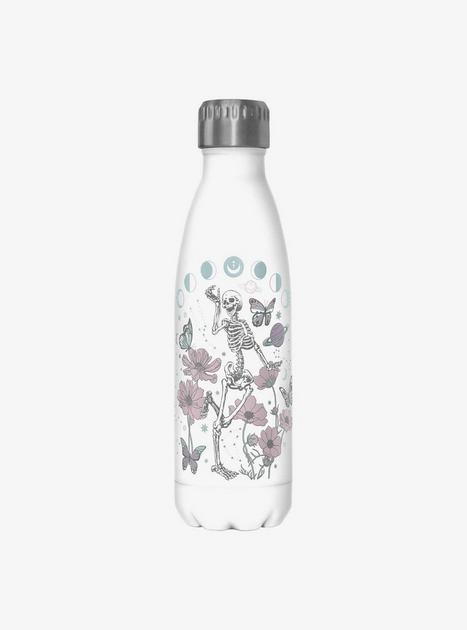 Celestial Skeleton Water Bottle - WHITE | Hot Topic