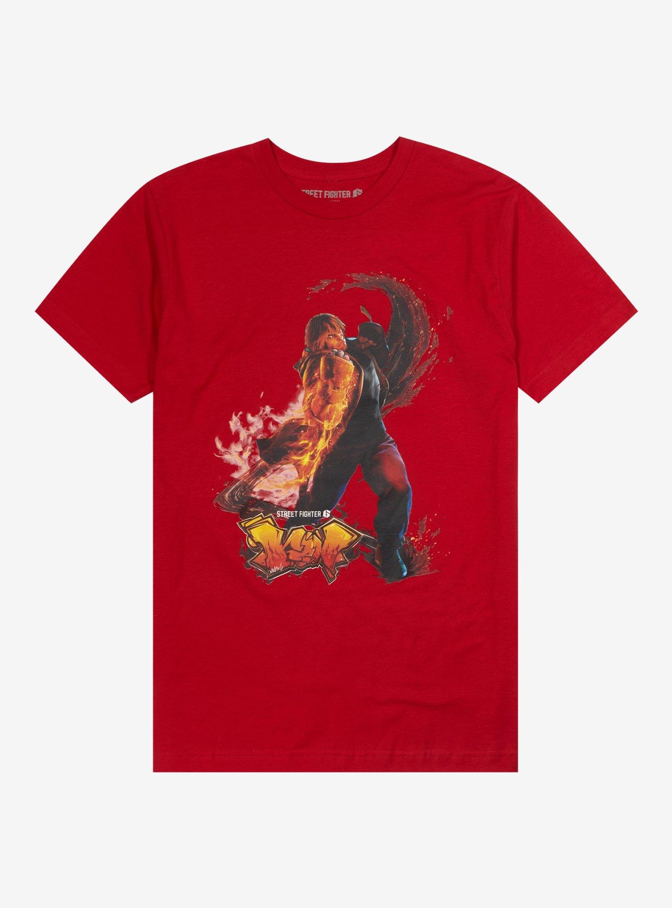 Street Fighter VI Ken T-Shirt | Hot Topic