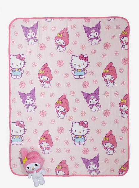 Hello Kitty And Friends Plush & Throw Blanket Set | Hot Topic