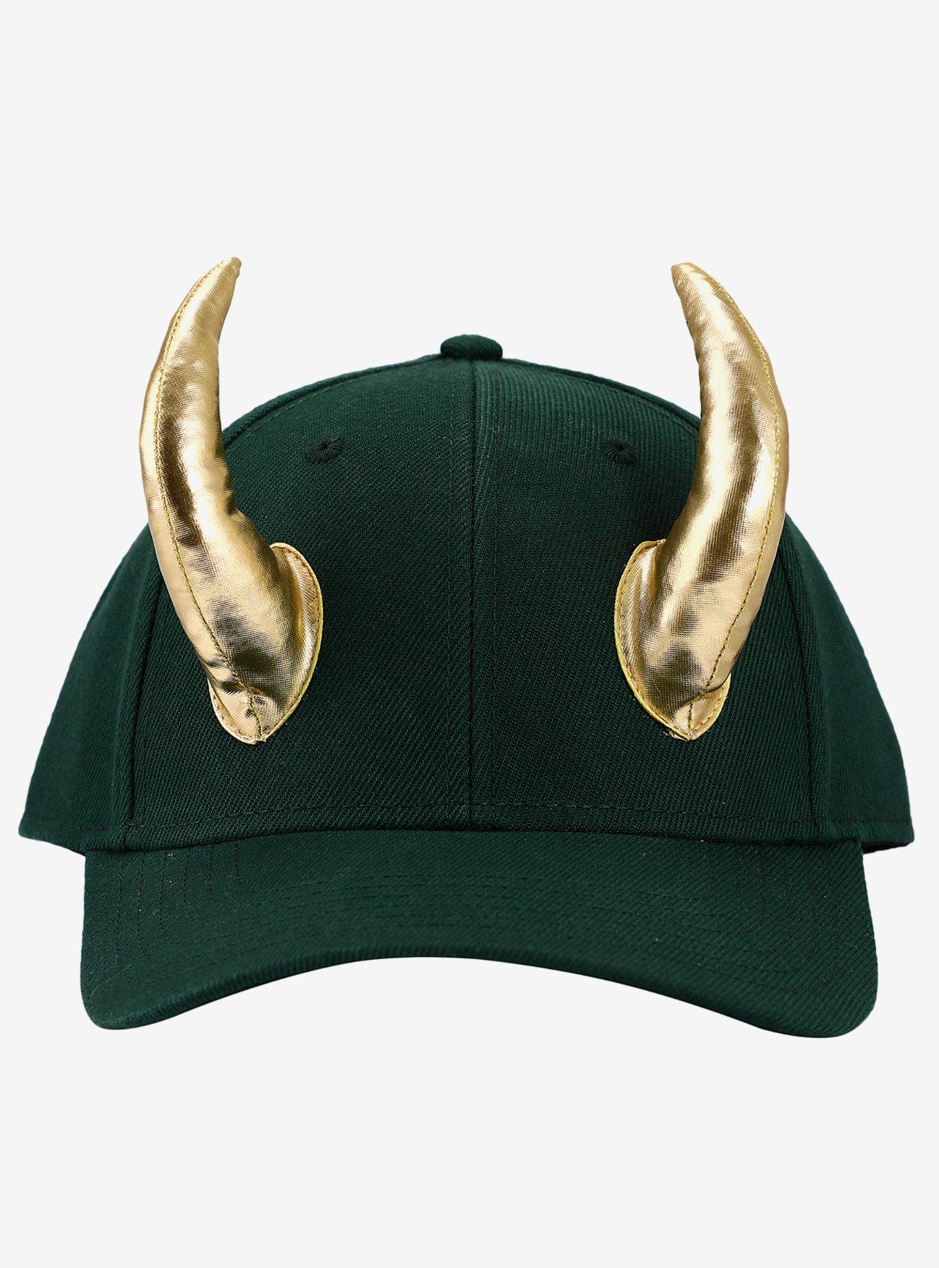 Marvel Loki 3D Horns Dad Cap | Her Universe