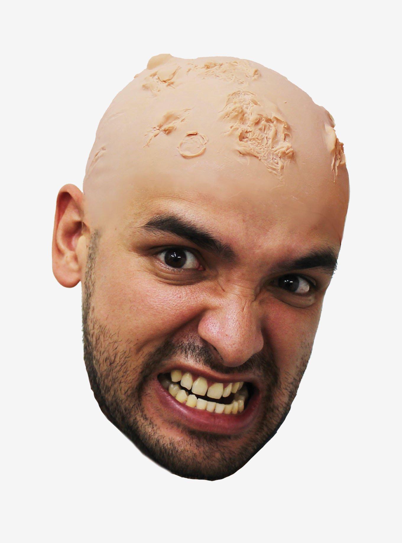 Bald Zombie And Evil Horns Latex Mask Bundle | Hot Topic