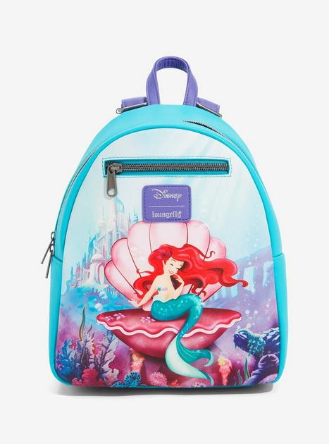 Loungefly Disney Ariel In Shell Mini Backpack | Hot Topic