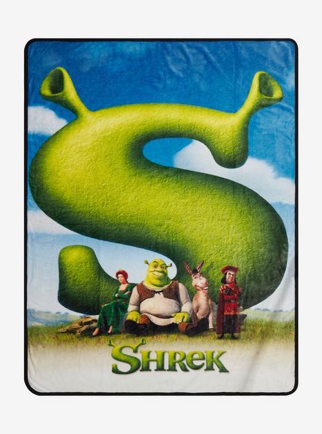 Shrek Film Poster Throw Blanket | Hot Topic