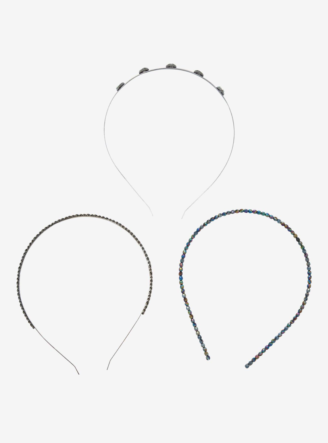 Alien Bead Thin Headband Set | Hot Topic