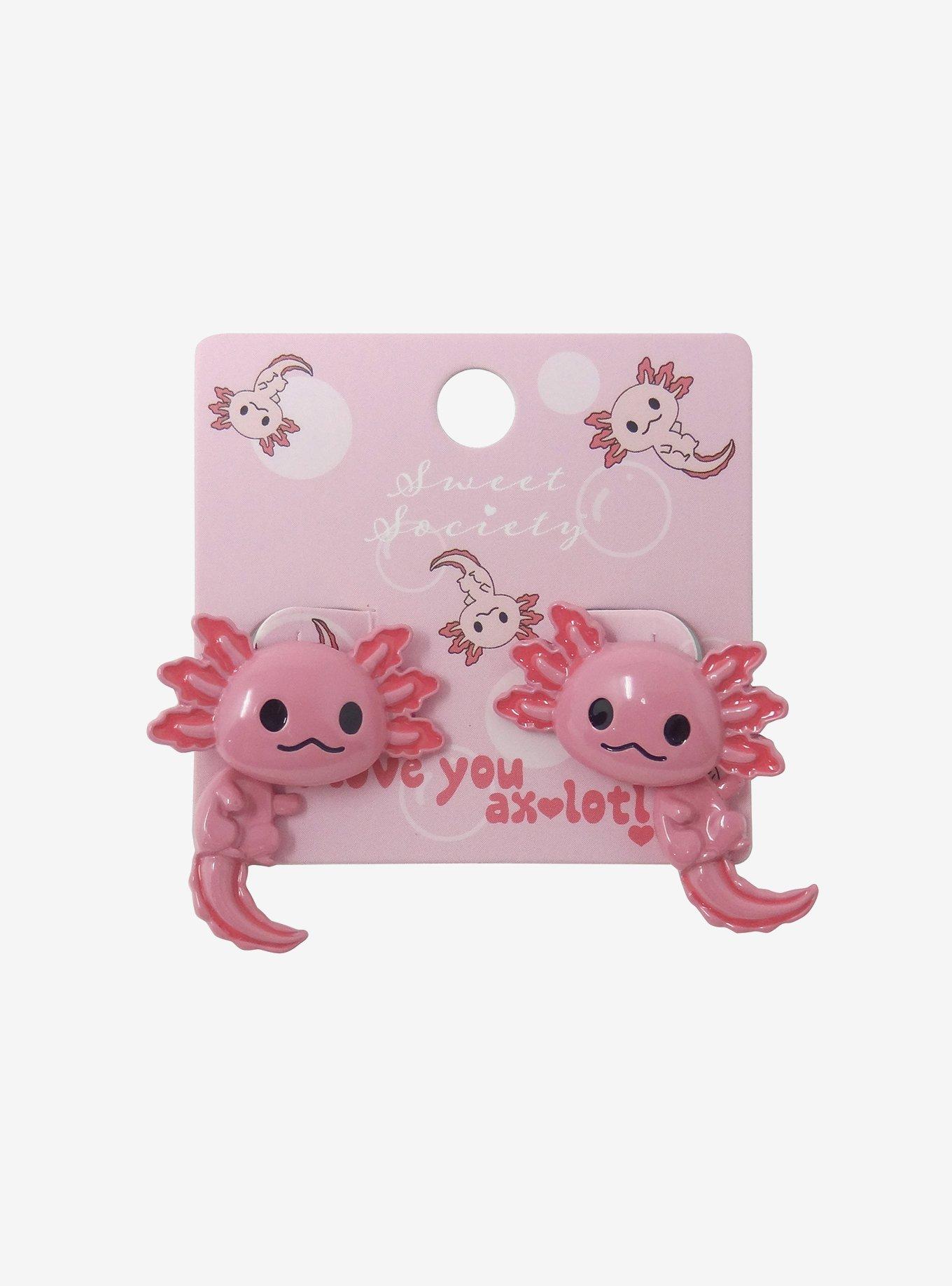 Sweet Society Axolotl Front/Back Earrings | Hot Topic