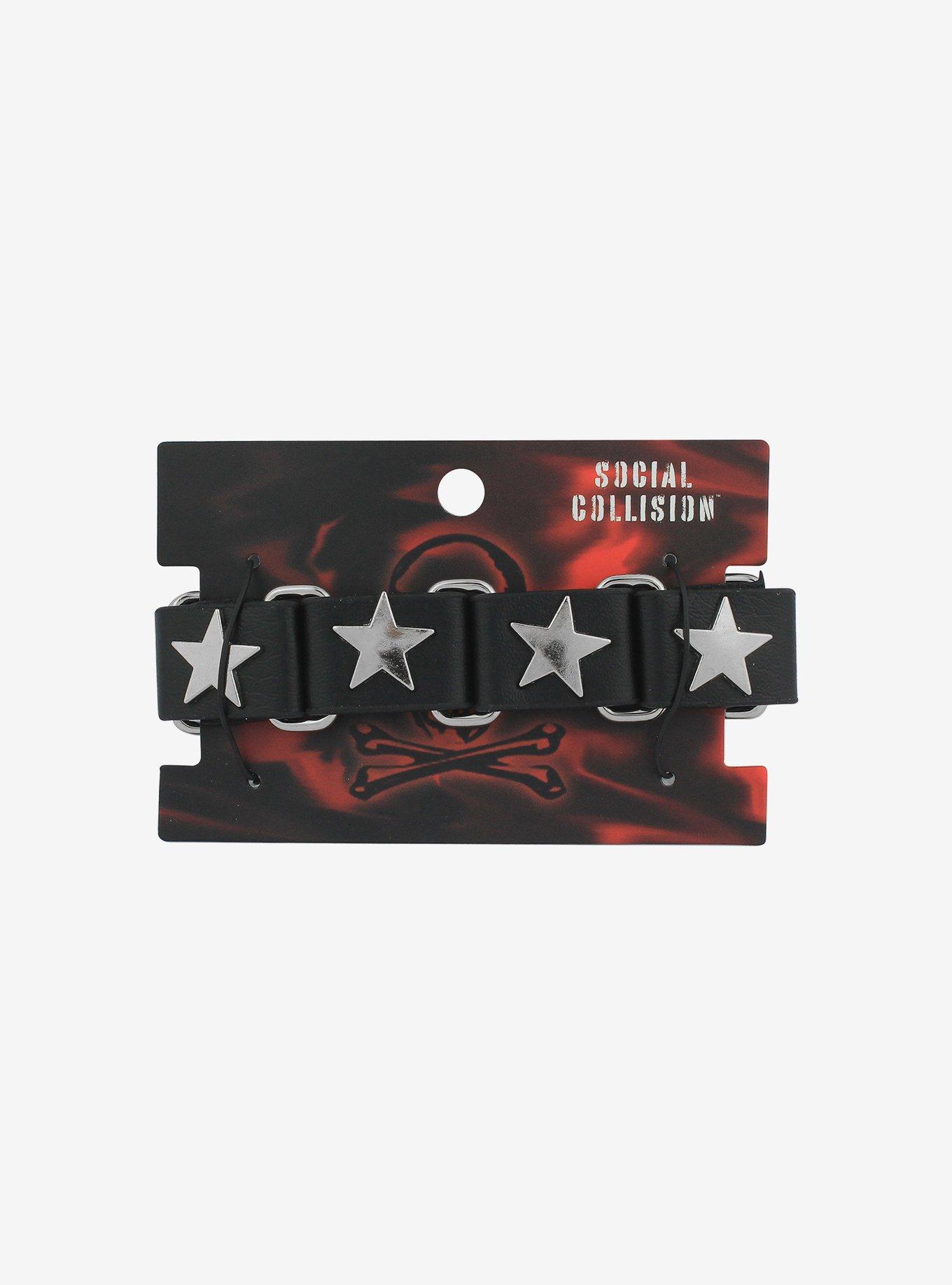 Social Collision Star Buckle Bracelet | Hot Topic