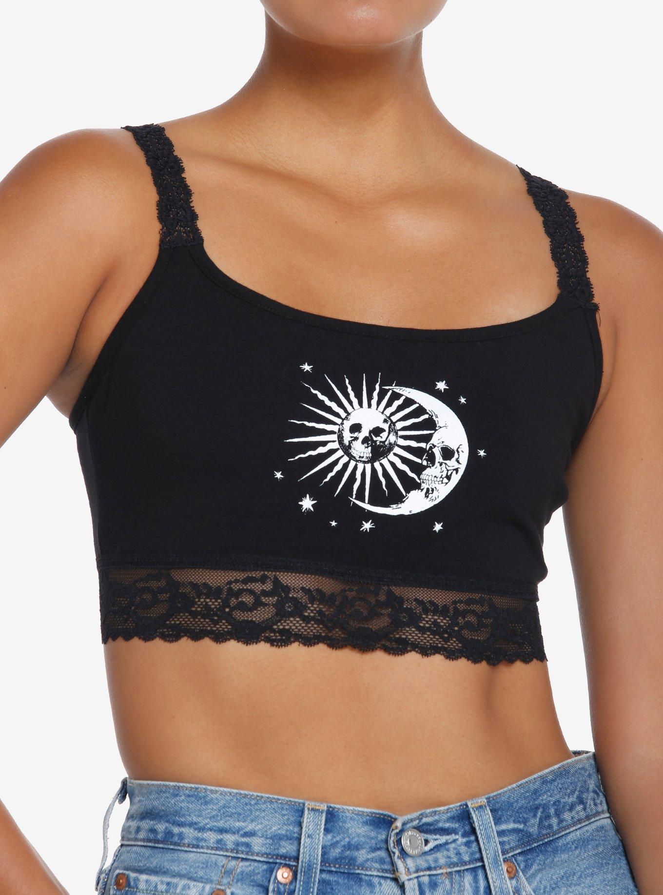 Cosmic Aura Celestial Skulls Bralette | Hot Topic