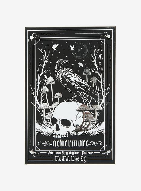 Nevermore Gothic Eyeshadow & Highlighter Palette | Hot Topic