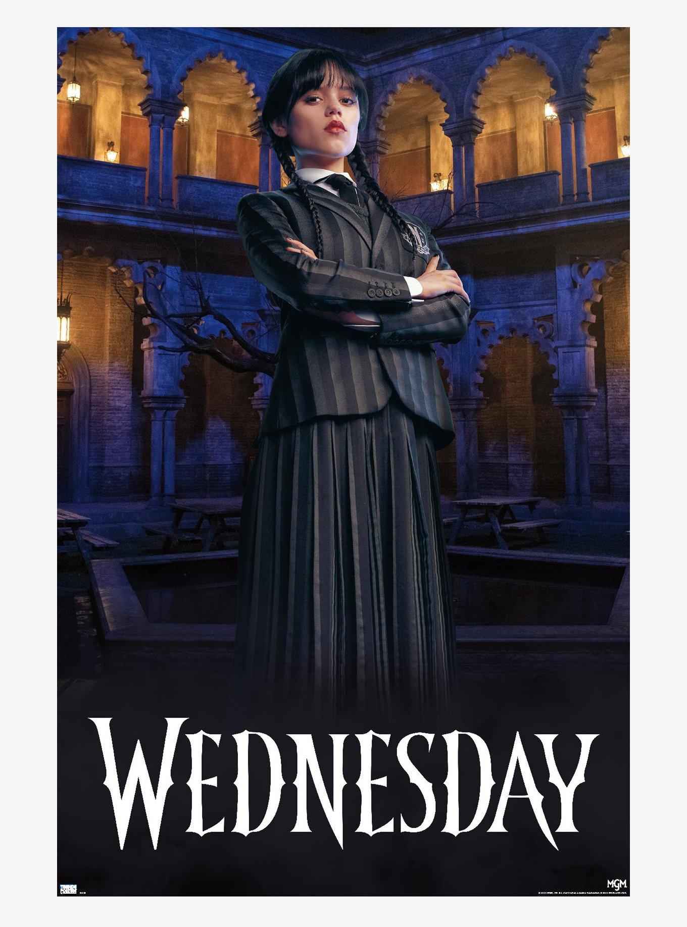 Wednesday Portrait Poster | Hot Topic