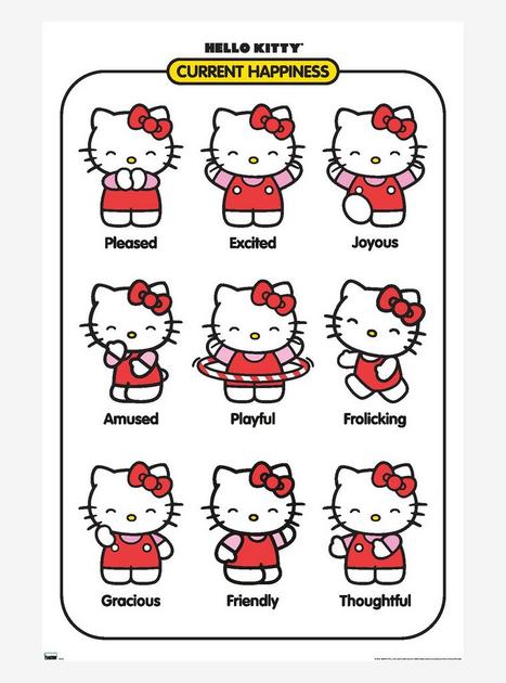 Hello Kitty Happiness Poster | Hot Topic