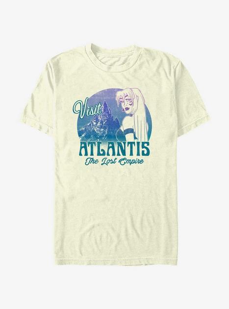 Disney Atlantis: The Lost Empire Visit Atlantis T-Shirt - BEIGETAN ...
