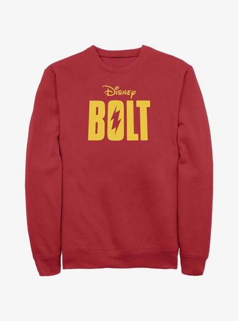 Disney Bolt Logo Sweatshirt - RED | Hot Topic