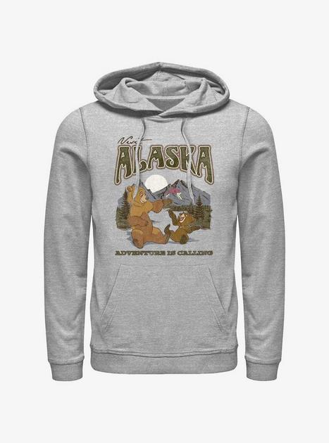 Disney Brother Bear Visit Alaska Adventure Is Calling Hoodie - GREY ...