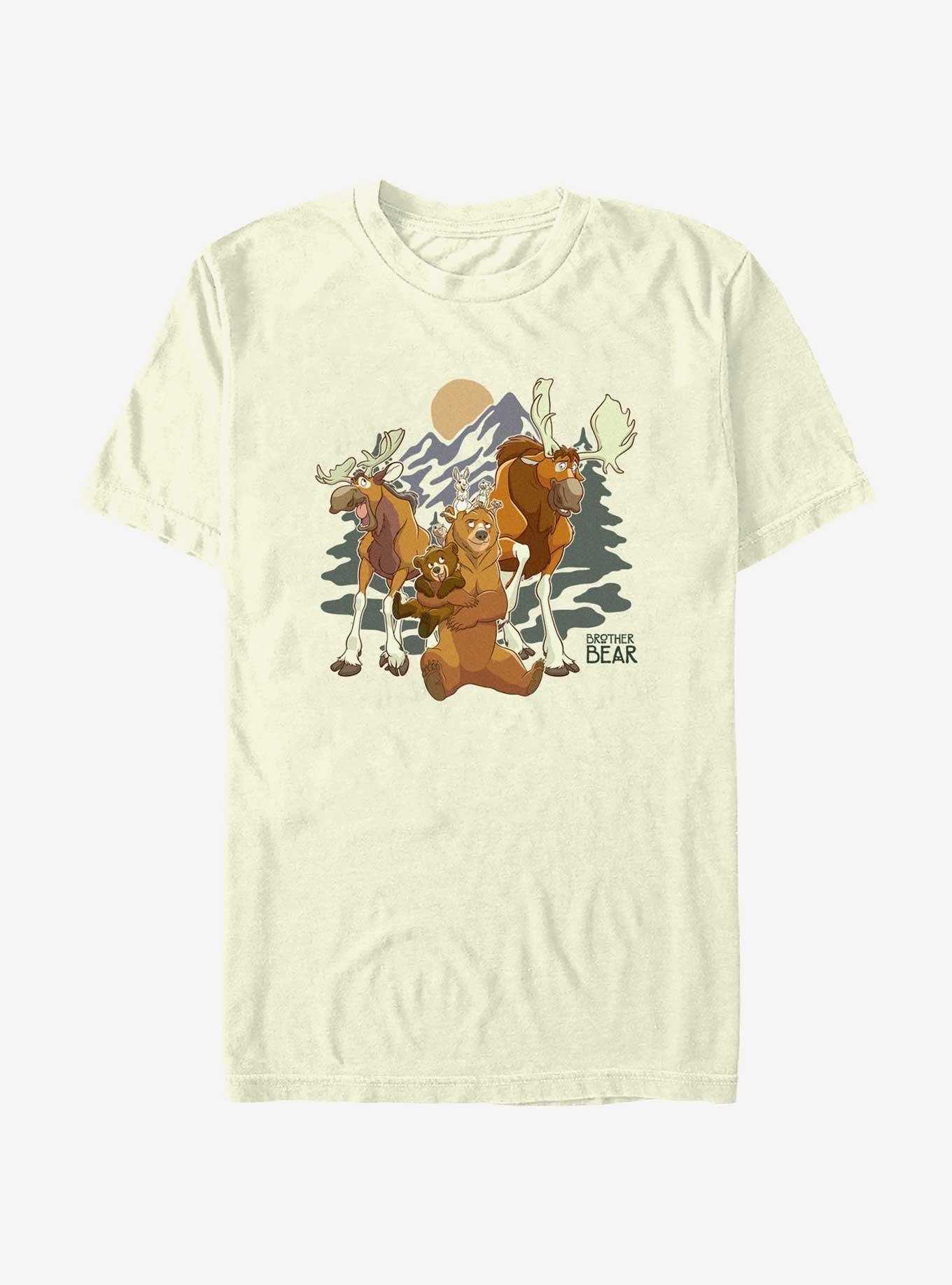 Disney Brother Bear Rutt and Tuke Moose Brothers T-Shirt - BEIGETAN ...