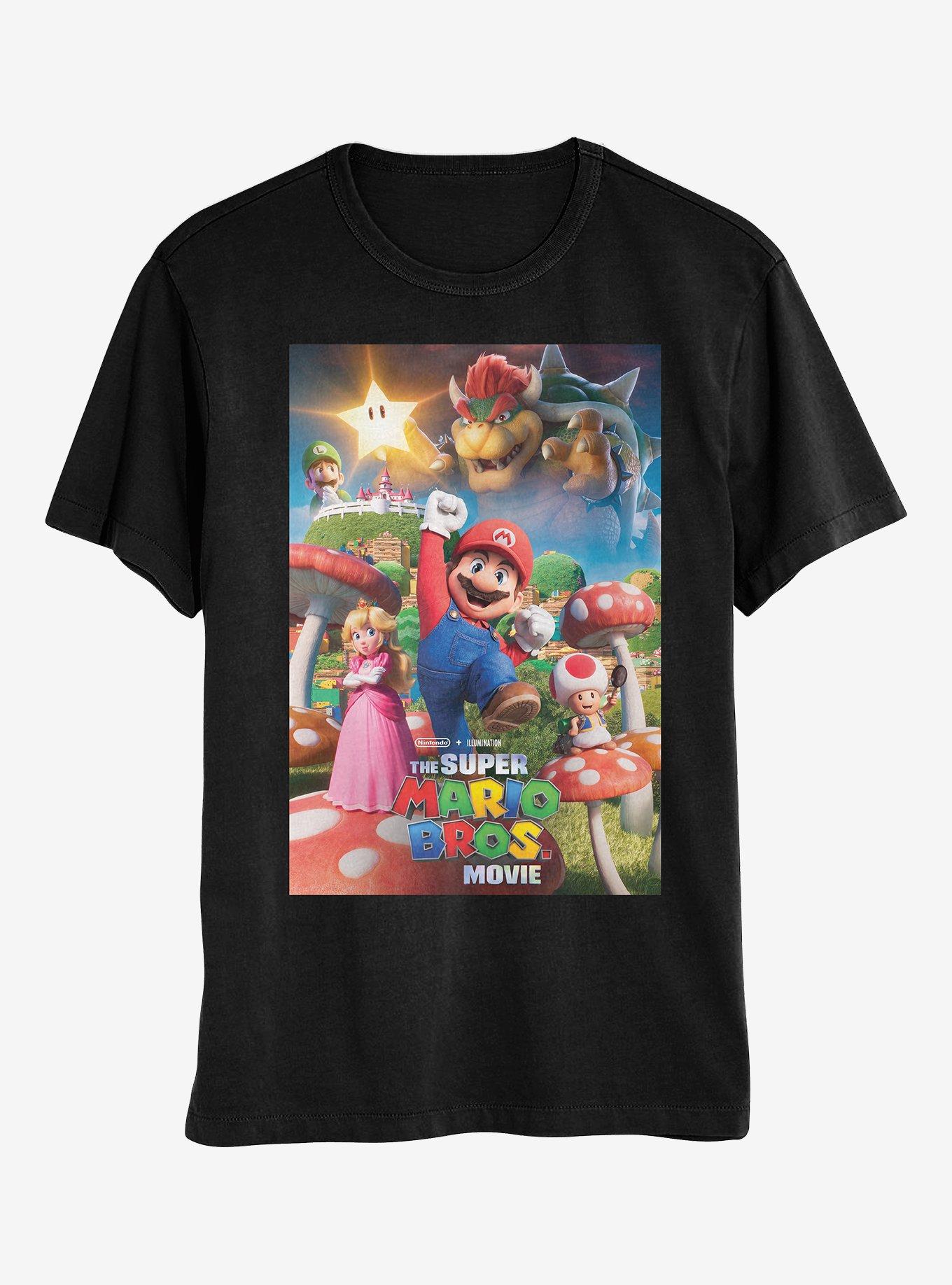 The Super Mario Bros. Movie Poster T-Shirt | Hot Topic
