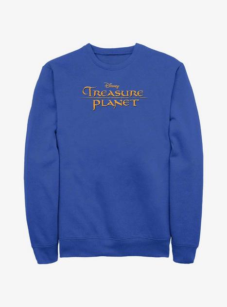 Disney Treasure Planet Logo Sweatshirt - BLUE | Hot Topic