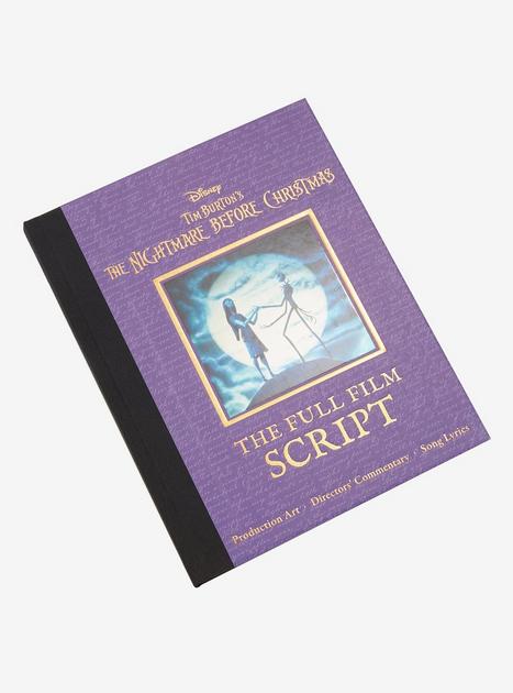 The Nightmare Before Christmas: The Full Film Script Book | Hot Topic