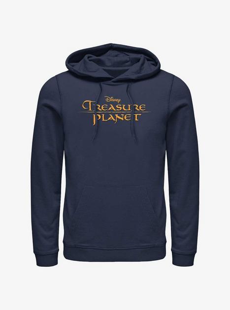 Disney Treasure Planet Logo Hoodie - BLUE | BoxLunch