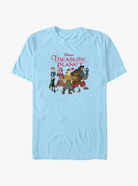 Disney Treasure Planet Groupshot T-Shirt - BLUE | BoxLunch