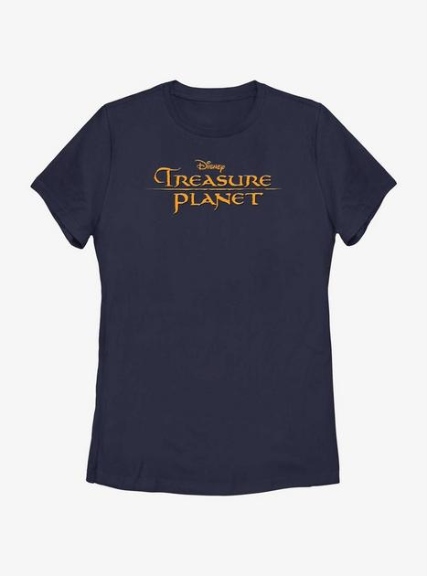 Disney Treasure Planet Logo Womens T-Shirt - BLUE | BoxLunch