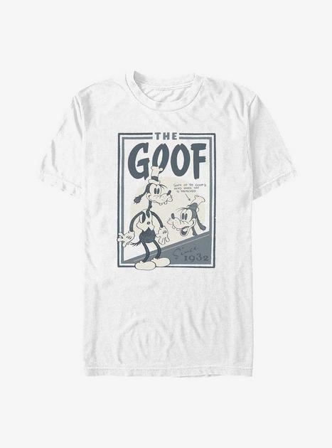 Disney100 Goofy The Goof Poster T-Shirt - WHITE | Hot Topic