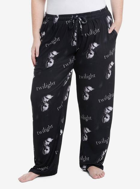 Twilight Edward & Bella Girls Pajama Pants Plus Size | Hot Topic