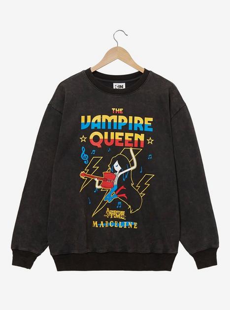 Adventure Time Marceline the Vampire Queen Portrait Crewneck - BoxLunch ...