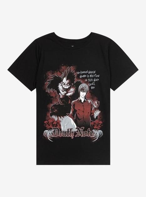 Death Note Trio Boyfriend Fit Girls T-Shirt | Hot Topic