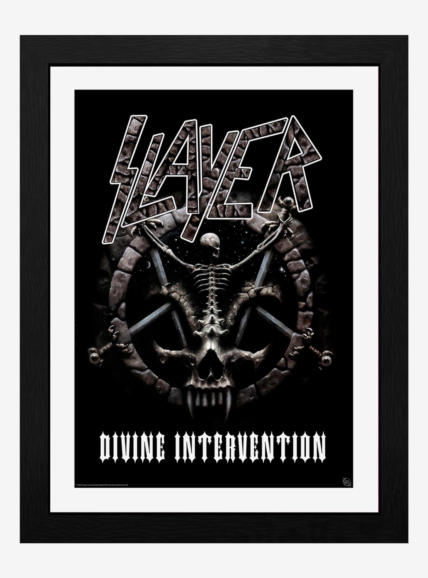 Slayer Divine Intervention Framed Poster | Hot Topic