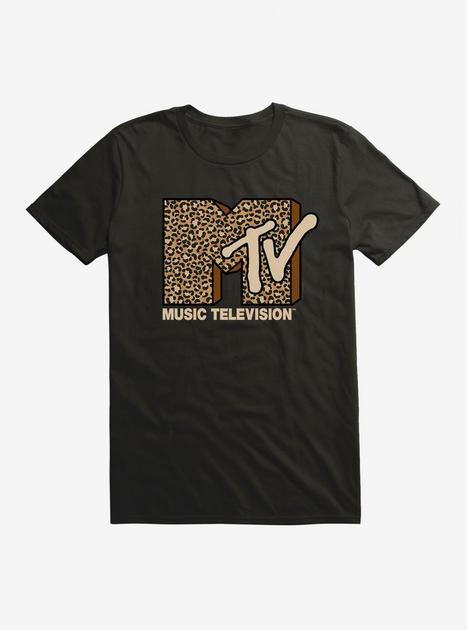 MTV Leopard Logo T-Shirt | Hot Topic