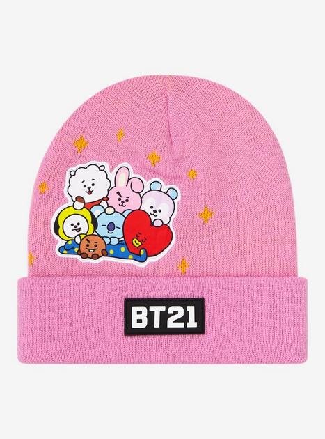 BT21 Character Collage Beanie | Hot Topic