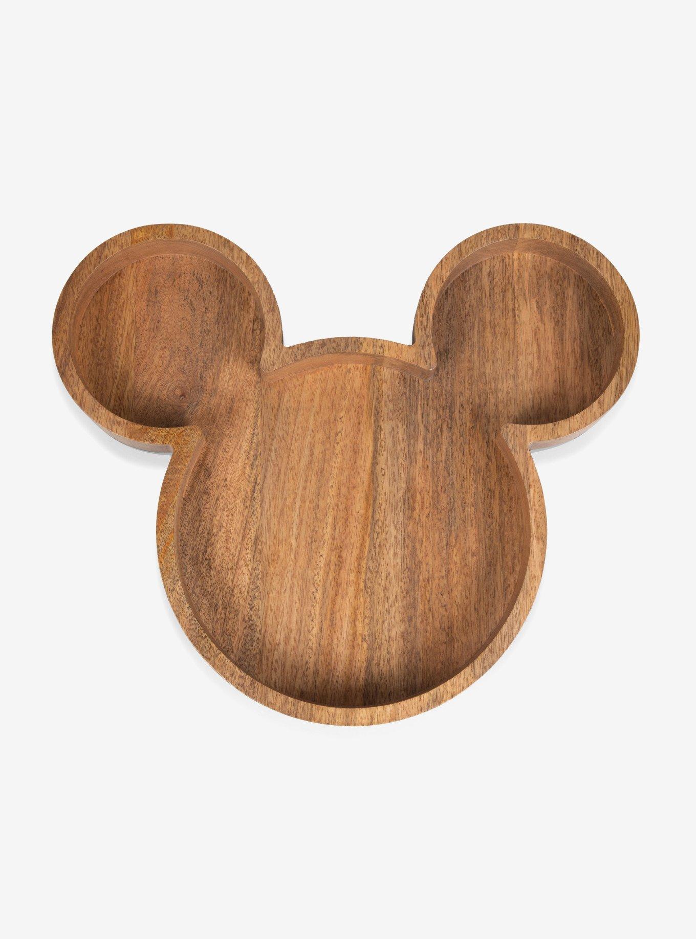 Disney Mickey Mouse Shaped Mango Wood Serving Tray | BoxLunch