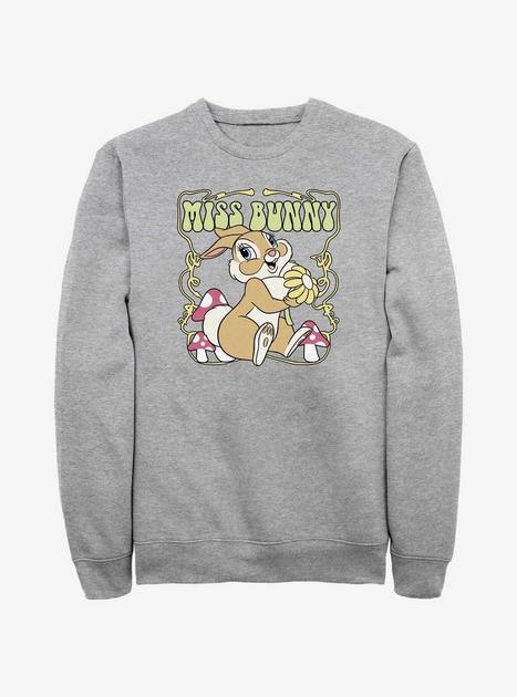 Disney Bambi Miss Bunny Sweatshirt - GREY | Hot Topic