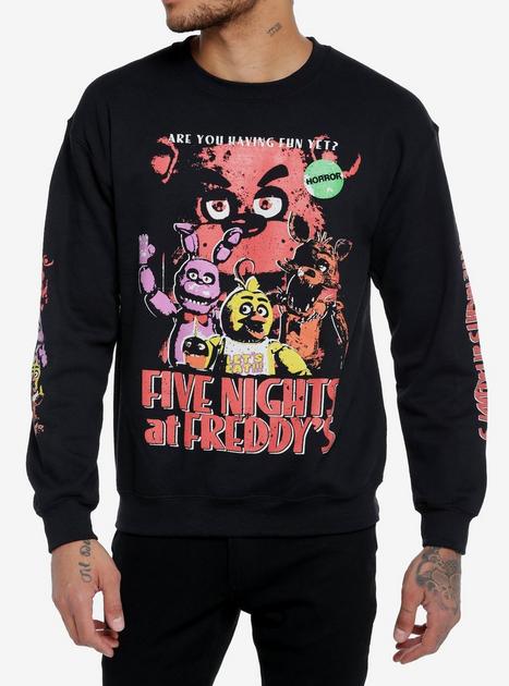 Five Night's At Freddy's Jumbo Animatronics Sweatshirt | Hot Topic