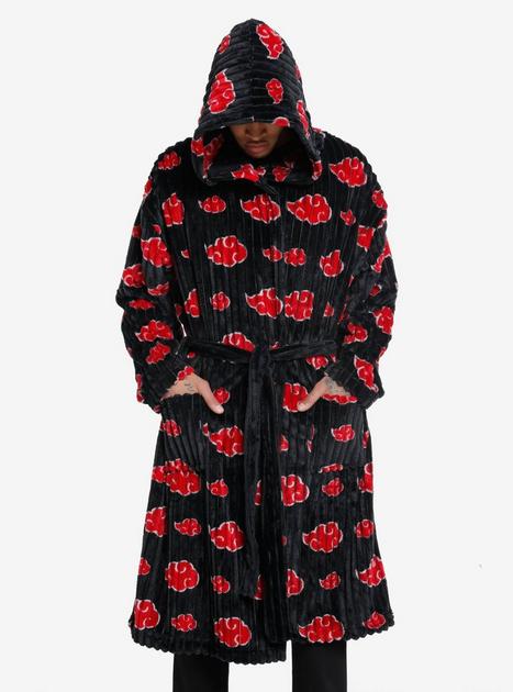 Naruto Shippuden Akatsuki Fuzzy Robe | Hot Topic