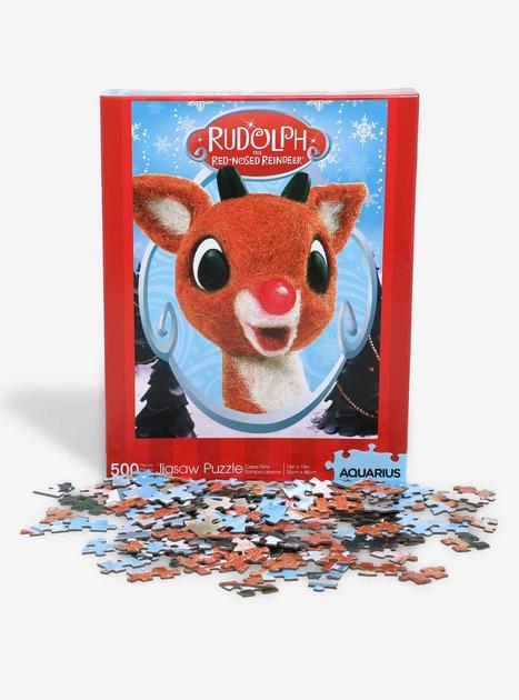 Rudolph The Red-Nosed Reindeer Portrait Puzzle | Hot Topic