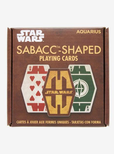Star Wars Sabacc Figural Playing Cards | Hot Topic