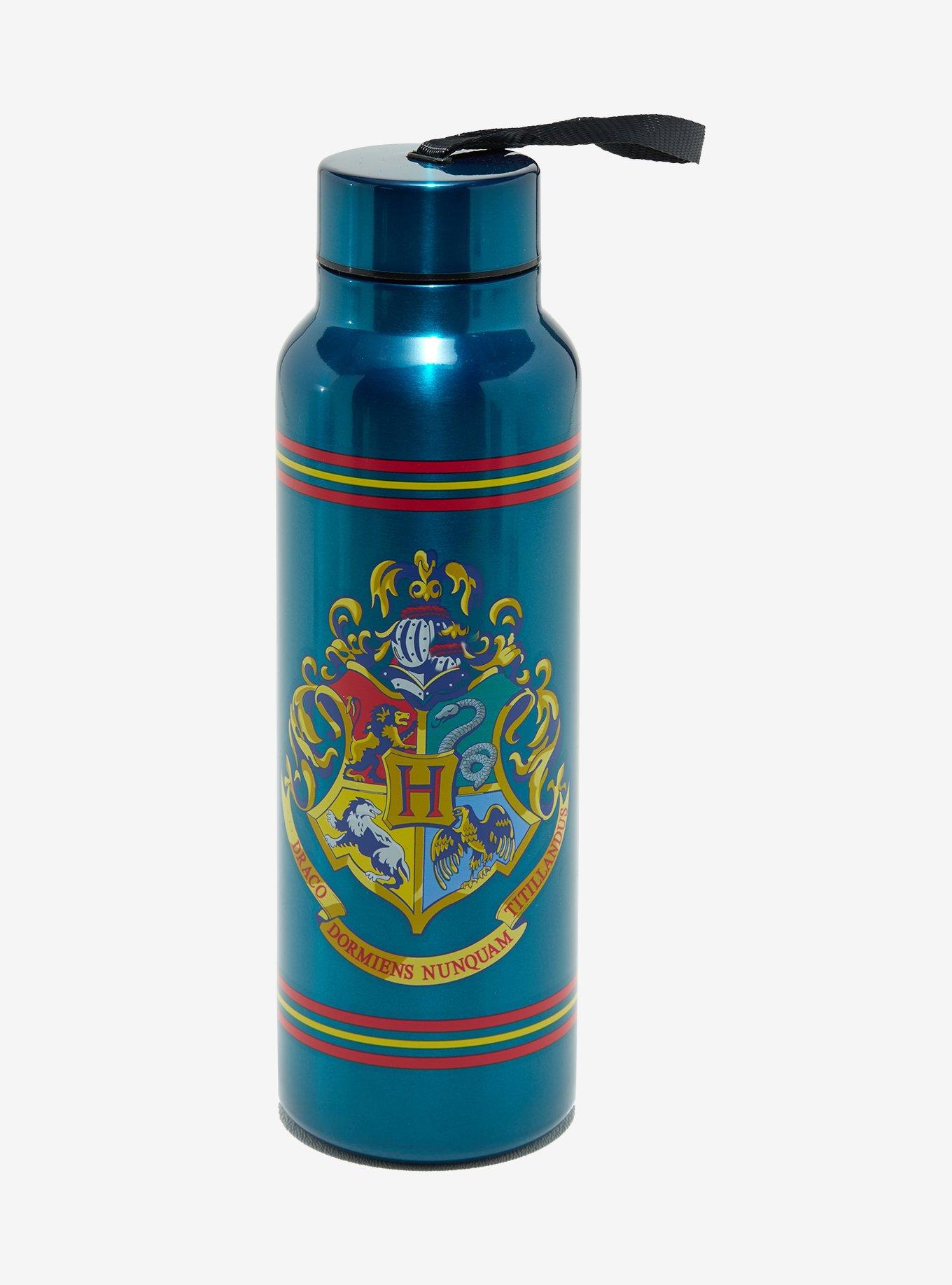 Harry Potter Hogwarts Crest Steel Water Bottle | Hot Topic