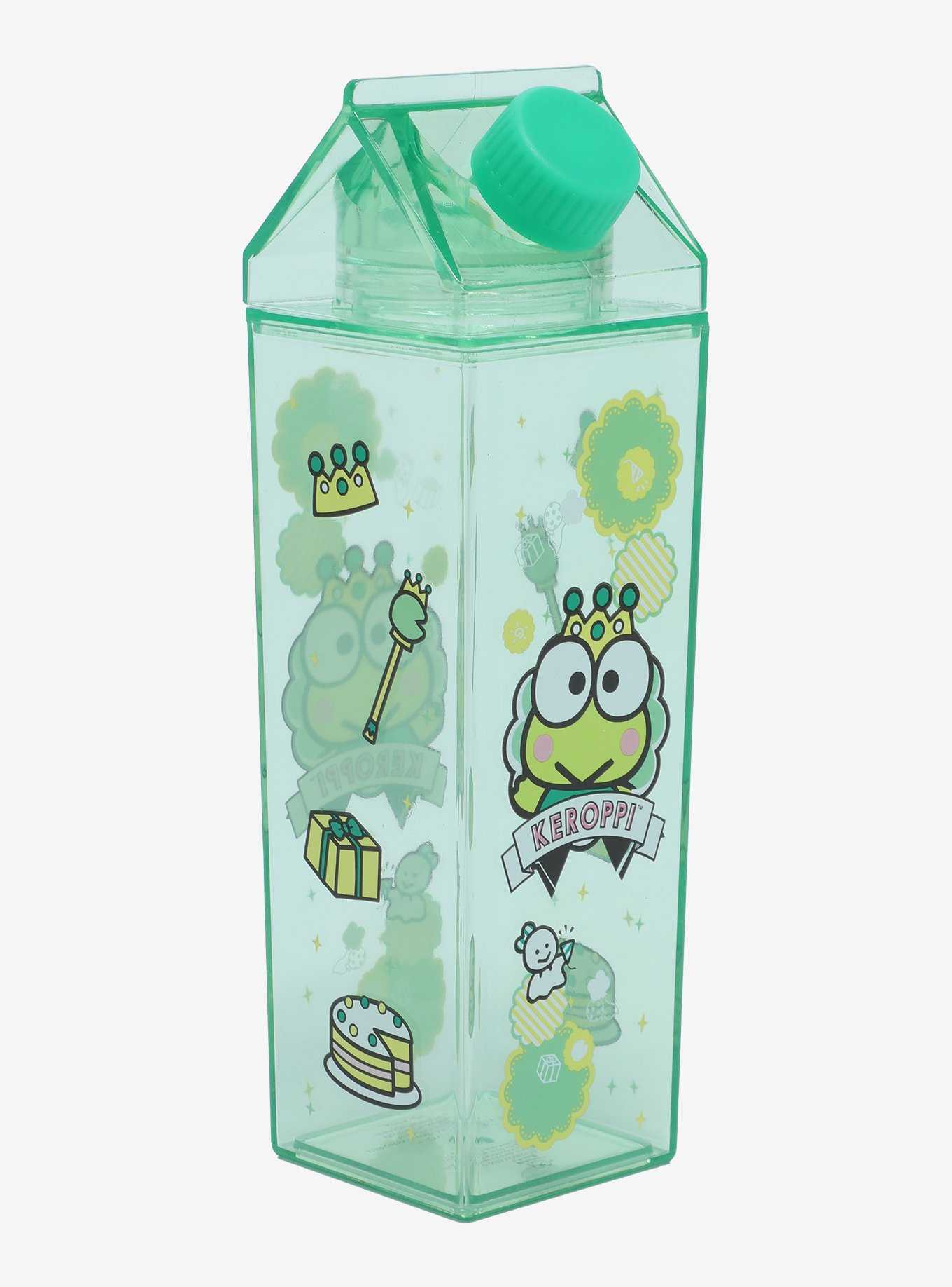 Keroppi King Milk Carton Water Bottle | Hot Topic