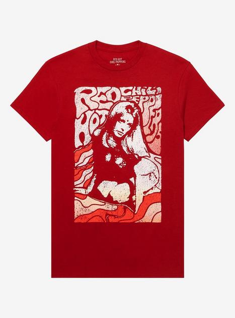 Red Hot Chili Peppers Red Woman Boyfriend Fit Girls T-Shirt | Hot Topic