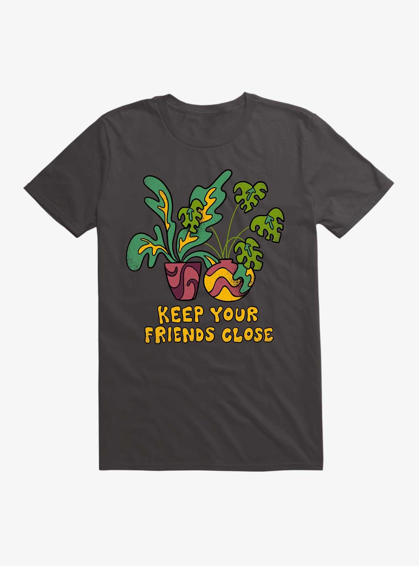 AAPI Month Hellosonmi Keep Your Friends Close T-Shirt - BLACK | BoxLunch