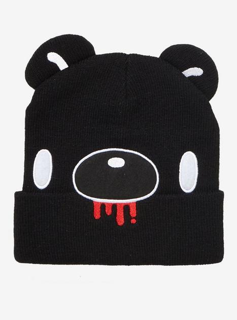 Gloomy Bear Black 3D Ears Beanie | Hot Topic