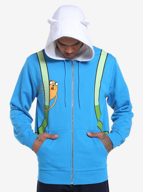 Adventure Time Finn Cosplay Hoodie | Hot Topic