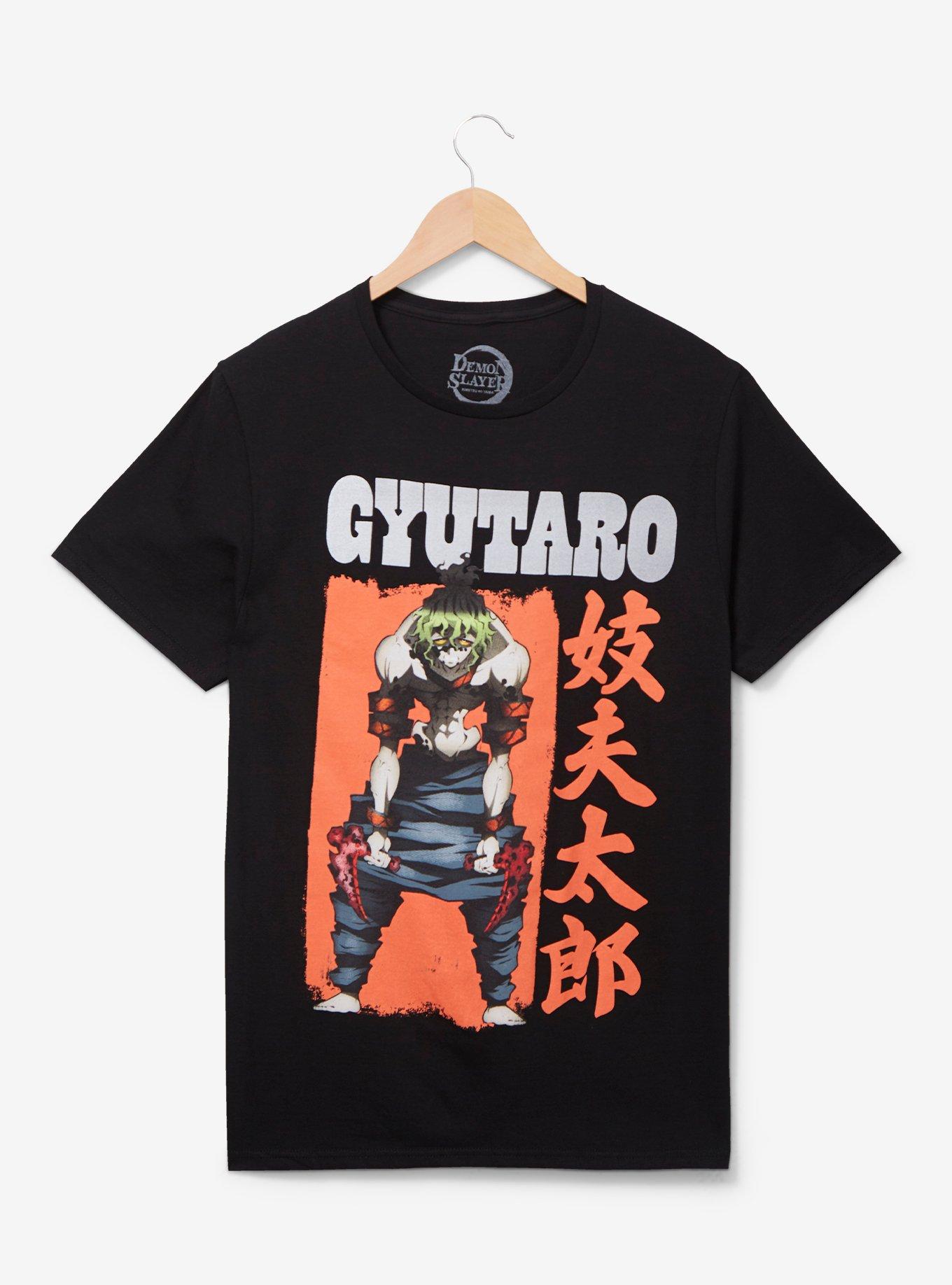 Demon Slayer: Kimetsu no Yaiba Gyutaro Portrait T-Shirt - BoxLunch ...