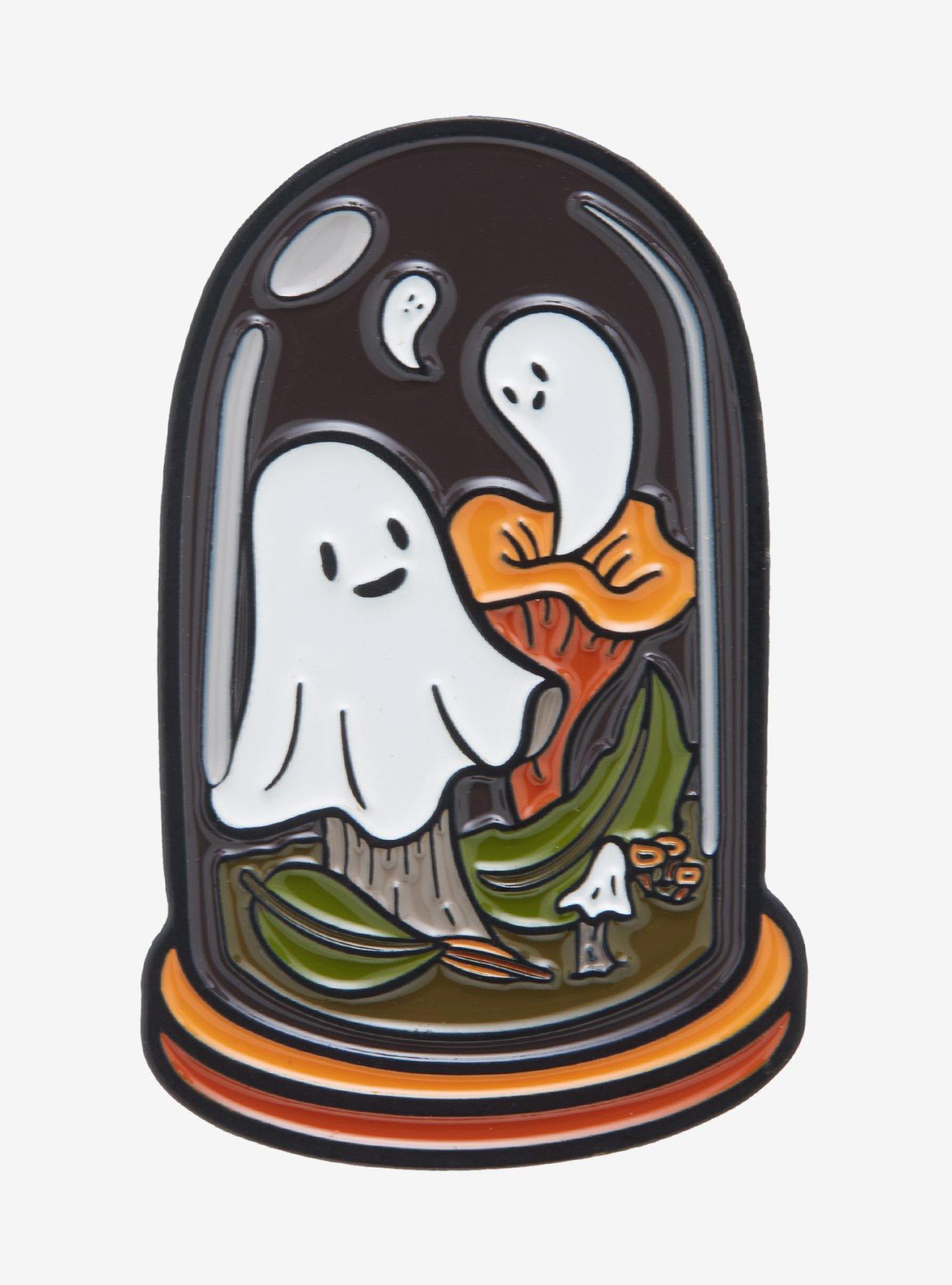 Ghost Terrarium Enamel Pin | Hot Topic