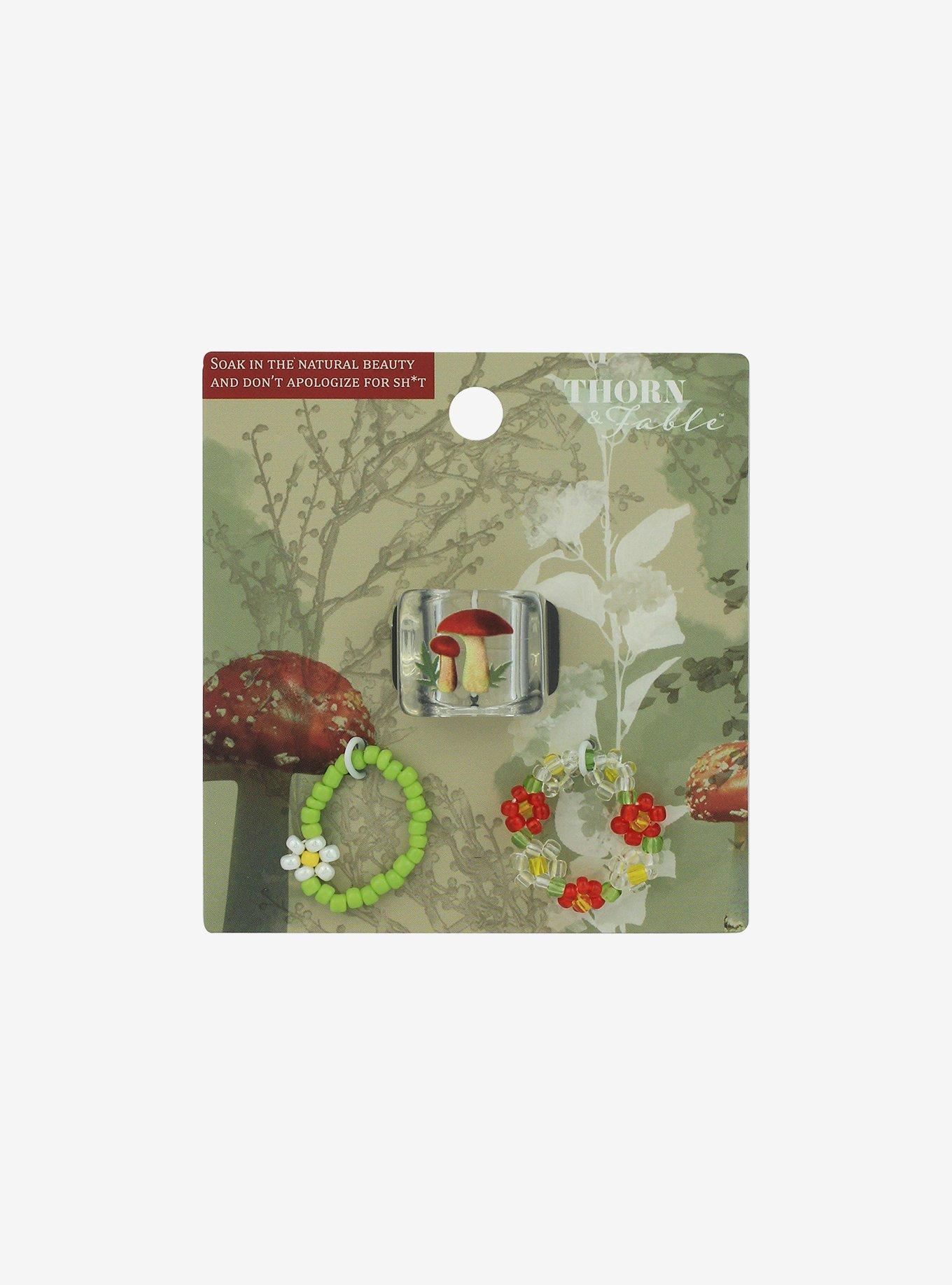 Thorn & Fable Cottagecore Ring Set | Hot Topic