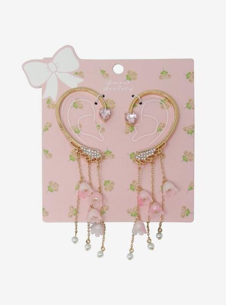 Sweet Society Floral Jewels Ear Cuffs | Hot Topic